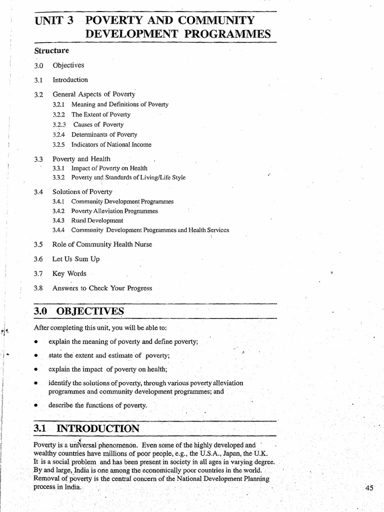 Poverty Definition | PDF