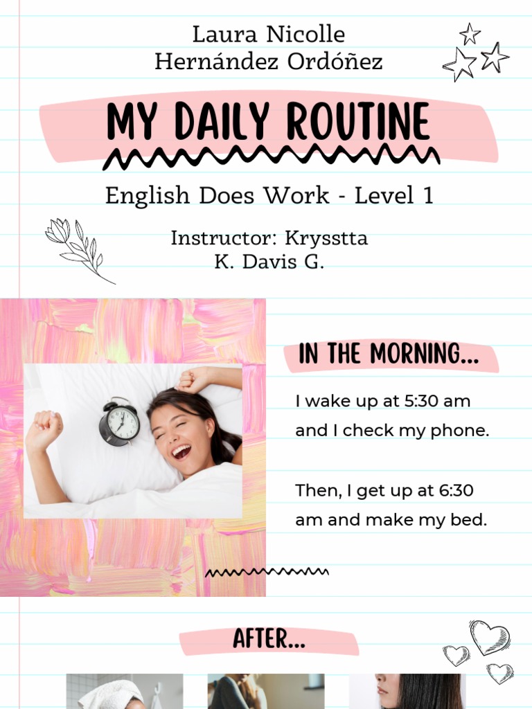My Daily Routine | PDF