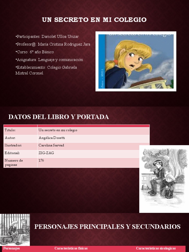 Un Secreto en Mi Colegio | PDF