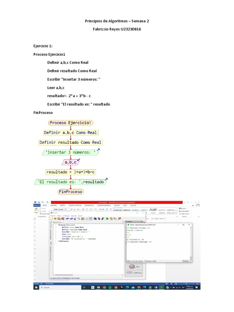 Principios de Algoritmos | PDF