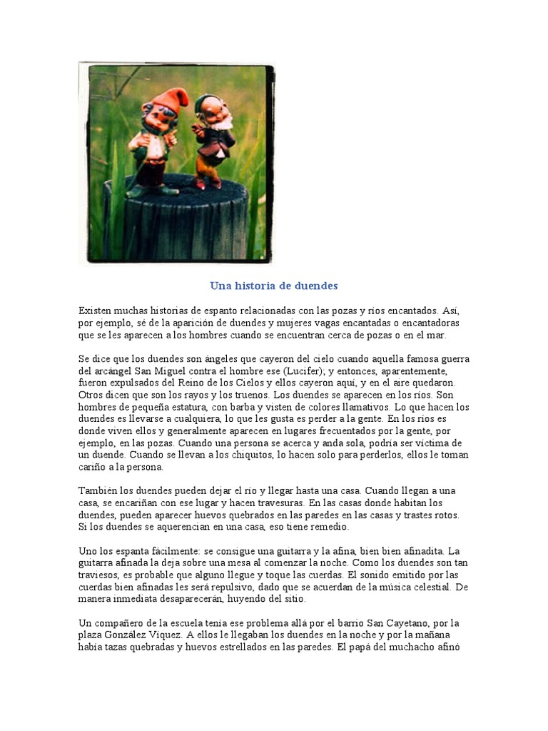 Una Historia de Duendes | PDF