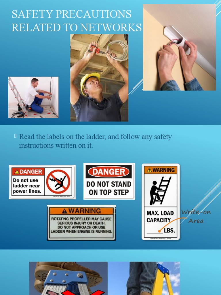 Safety Precautions Related To Networks | PDF | Technology & Engineering