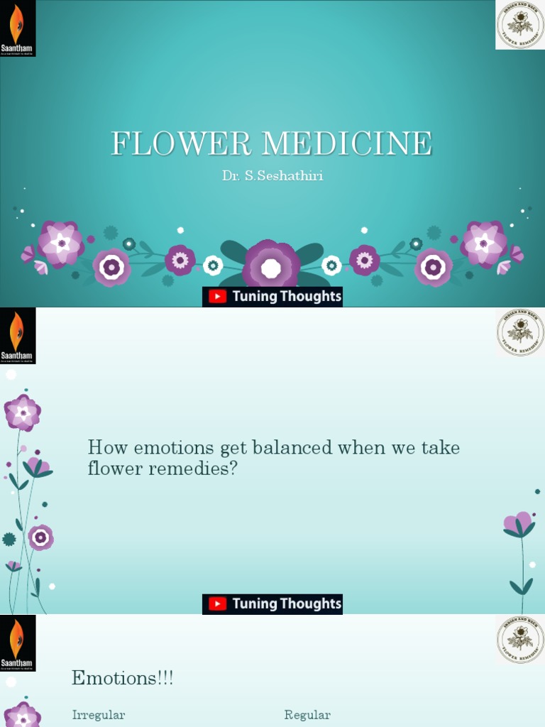 Indian Flower Remedies for Health | PDF | Home & Garden | Self-Improvement