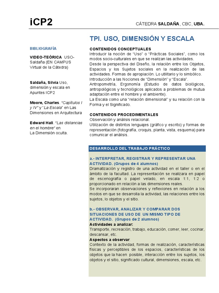 01 Icp2 Unidad1 TP | PDF | Ciencias sociales | Arte