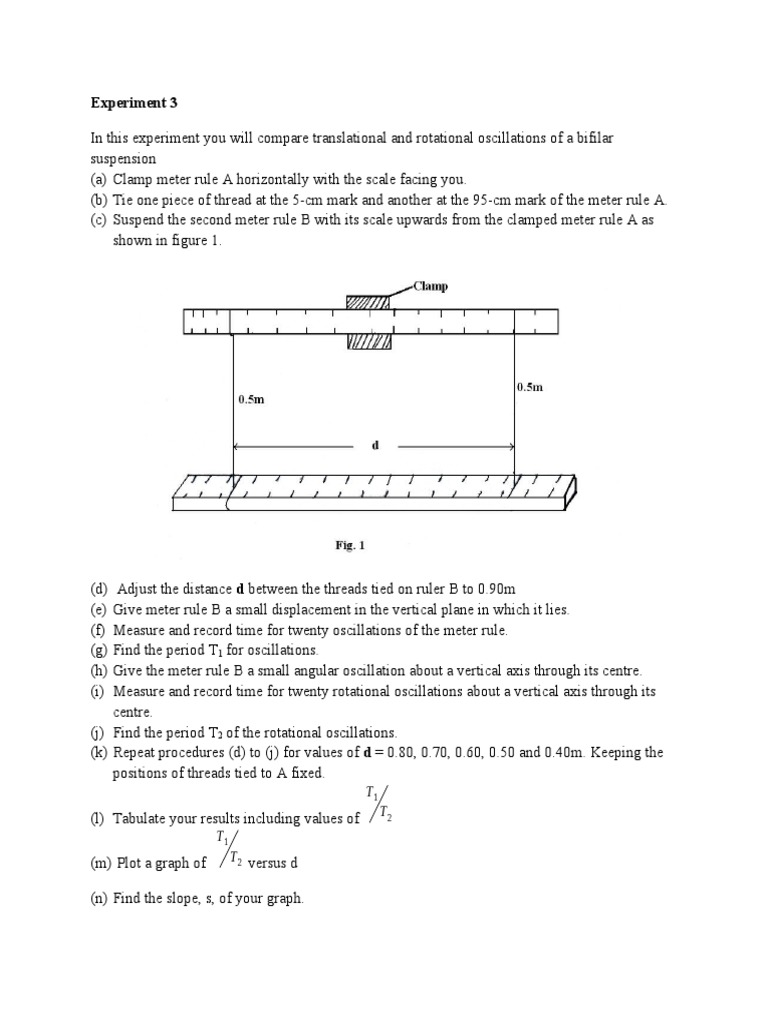 Experiment 3 Mechanics Pdf