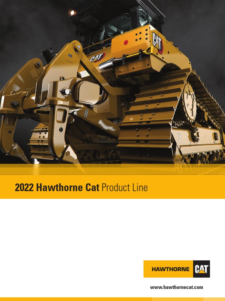 2022 Cat Product Line Brochure | PDF | Loader (Equipment) | Road Surface