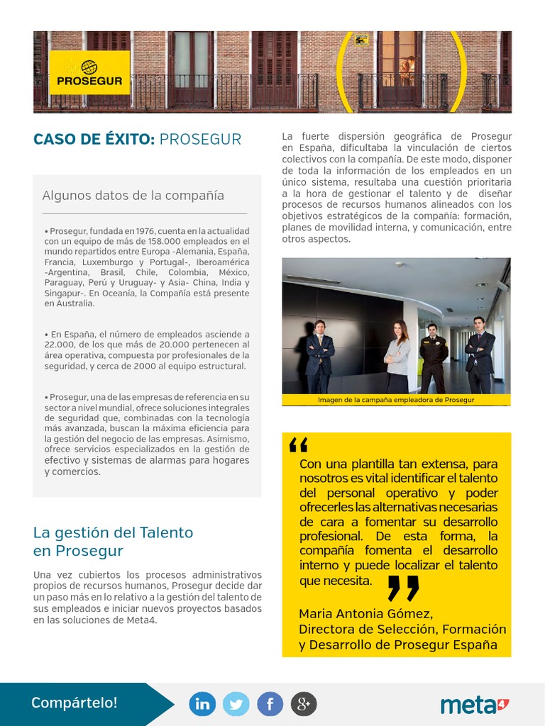 Semana 02 - PDF - Caso de Éxito Prosegur | PDF | Gestión de recursos ...