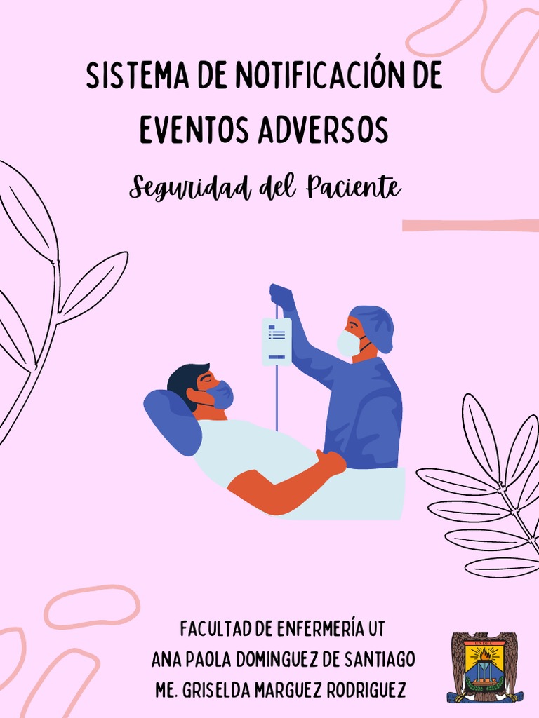 Sistema de Notificación de Eventos Adversos | PDF