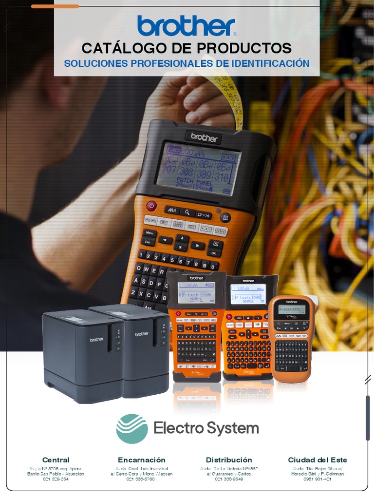 Solución en Identificación Profesional Brother - Electro System S.R.L. - Paraguay | PDF