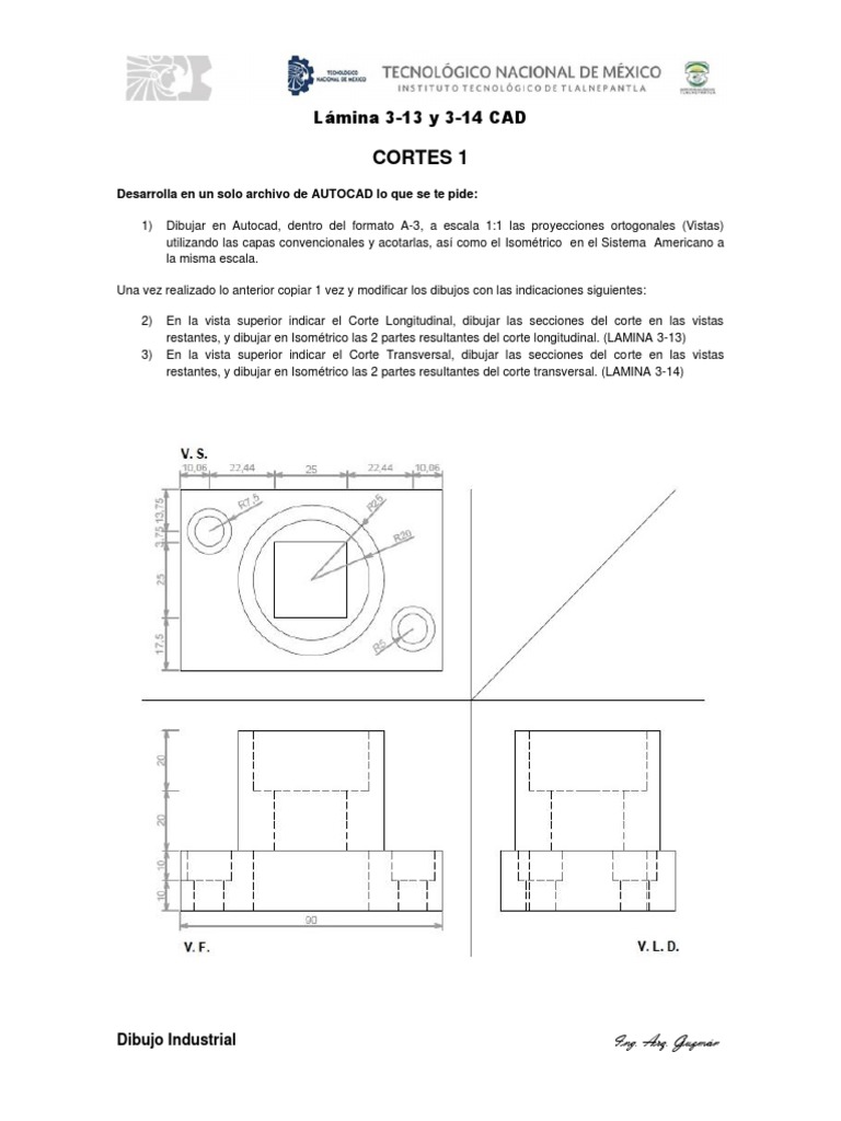 Laminas - 3 13y14 CAD | PDF