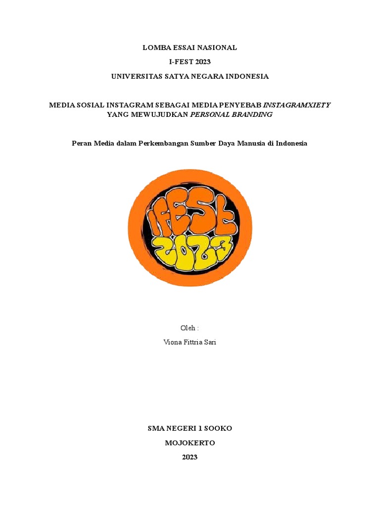 LOMBA ESSAI NASIONAL 2lmbr | PDF