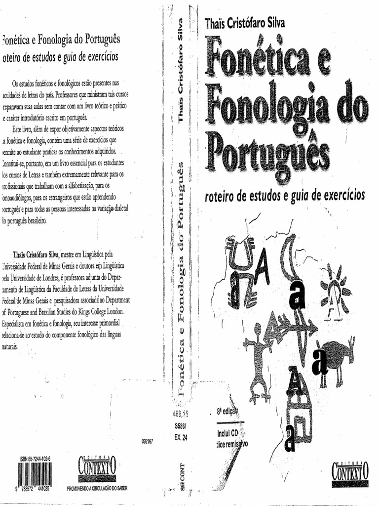 Fonética e Fonologia Do Português Thaís Cristófaro Silva | PDF