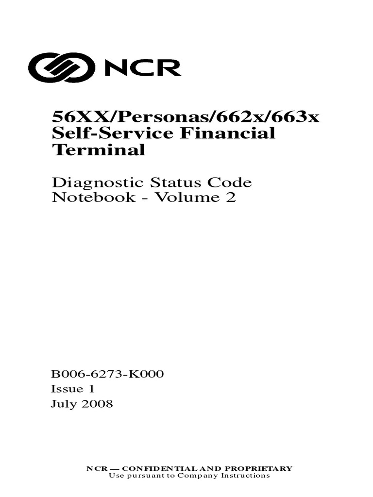 B66273K Vol2 | PDF | Automated Teller Machine | Electromagnetic ...