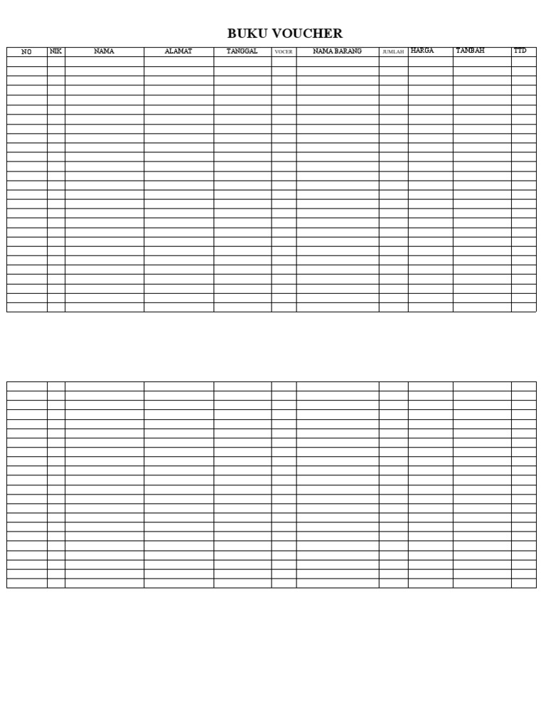 Buku Voucher Pdf