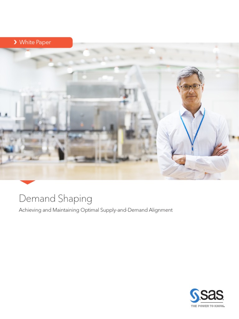 Demand Shaping for Supply-Demand Alignment | PDF | Business