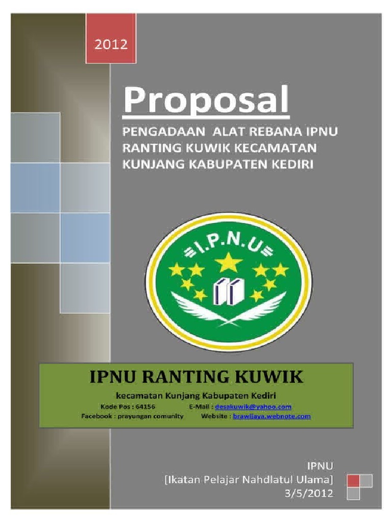 Contoh Proposal Alat Rebana Atau Hadrah 2 | PDF