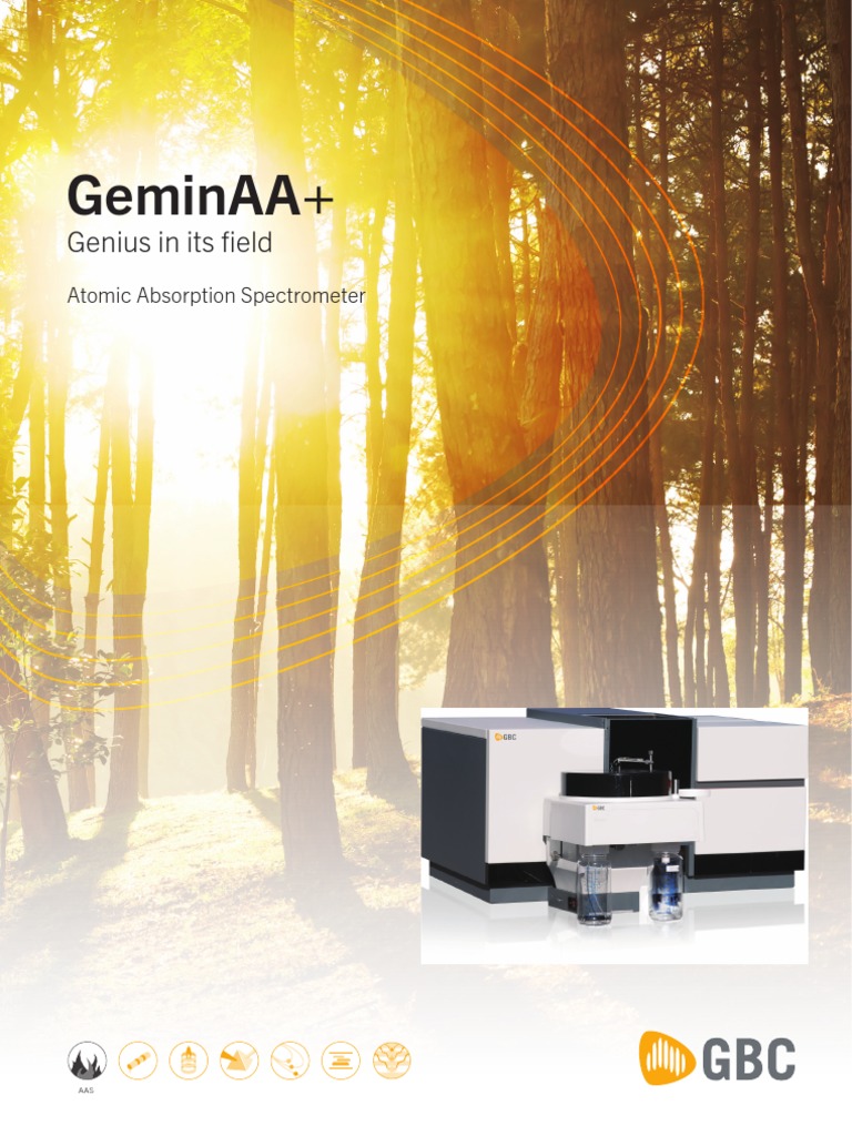 GeminAA Modified Mar 2021 | PDF | Atomic Absorption Spectroscopy | Graphite