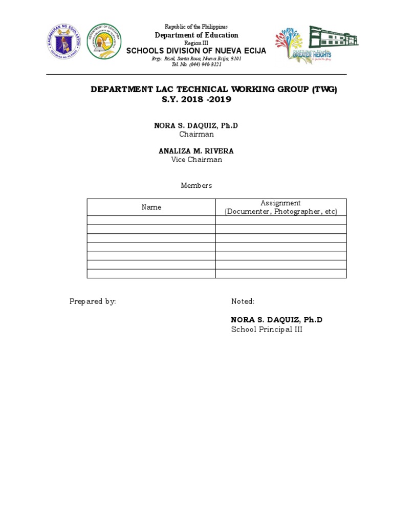 Template 3 - Lac TWG | PDF
