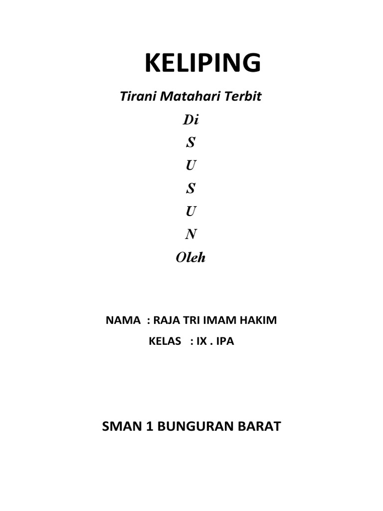 Kliping | PDF