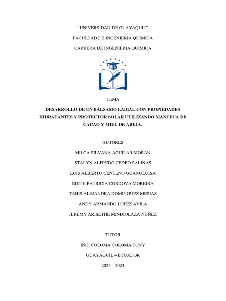 PROYECTO TESIS Grupal | PDF