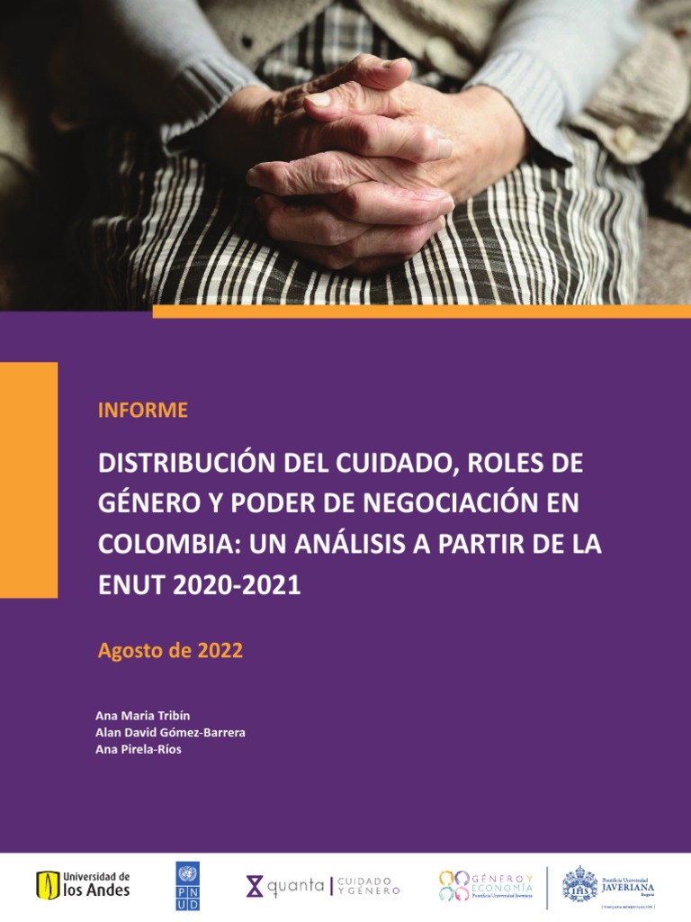 Cuidado y Género en Colombia: Análisis ENUT | PDF
