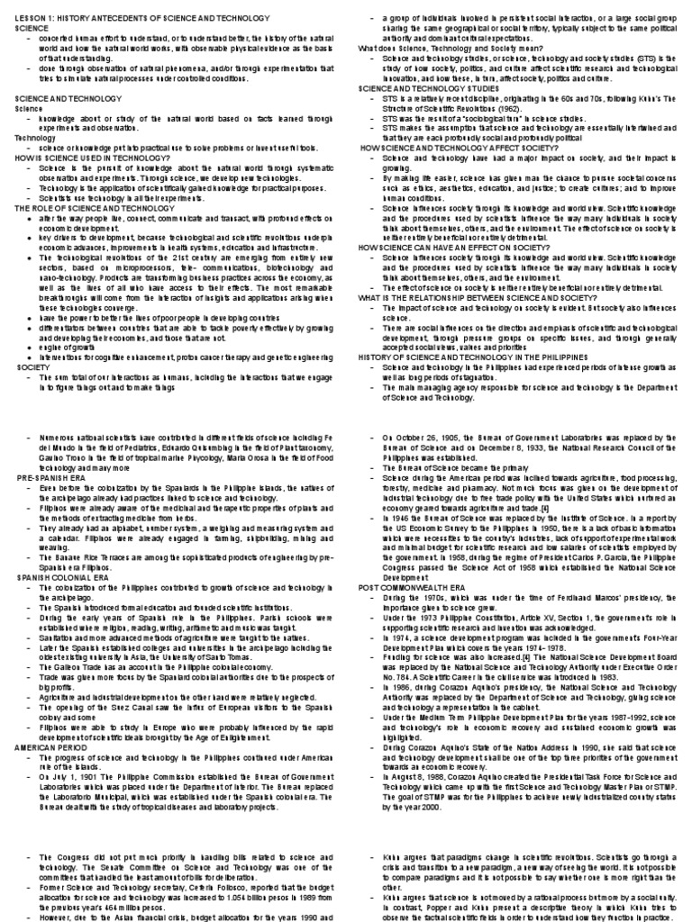 Ge 107 & 101 Prelim Reviever | PDF