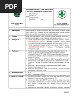 SOP Pengadaan Obat Dan BMHP | PDF
