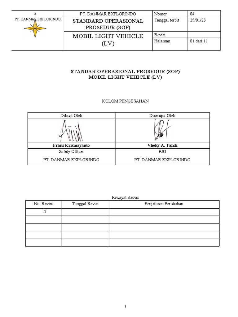 004-SOP-DMX-Mobil LV | PDF