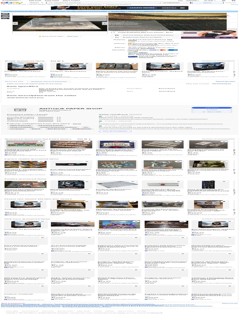 Frostpunk Kickstarter Deluxe Board Game With Frostlander Expansion (S15) - Ebay | PDF | E Bay ...