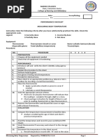 Medical Investigation Chart Template | PDF