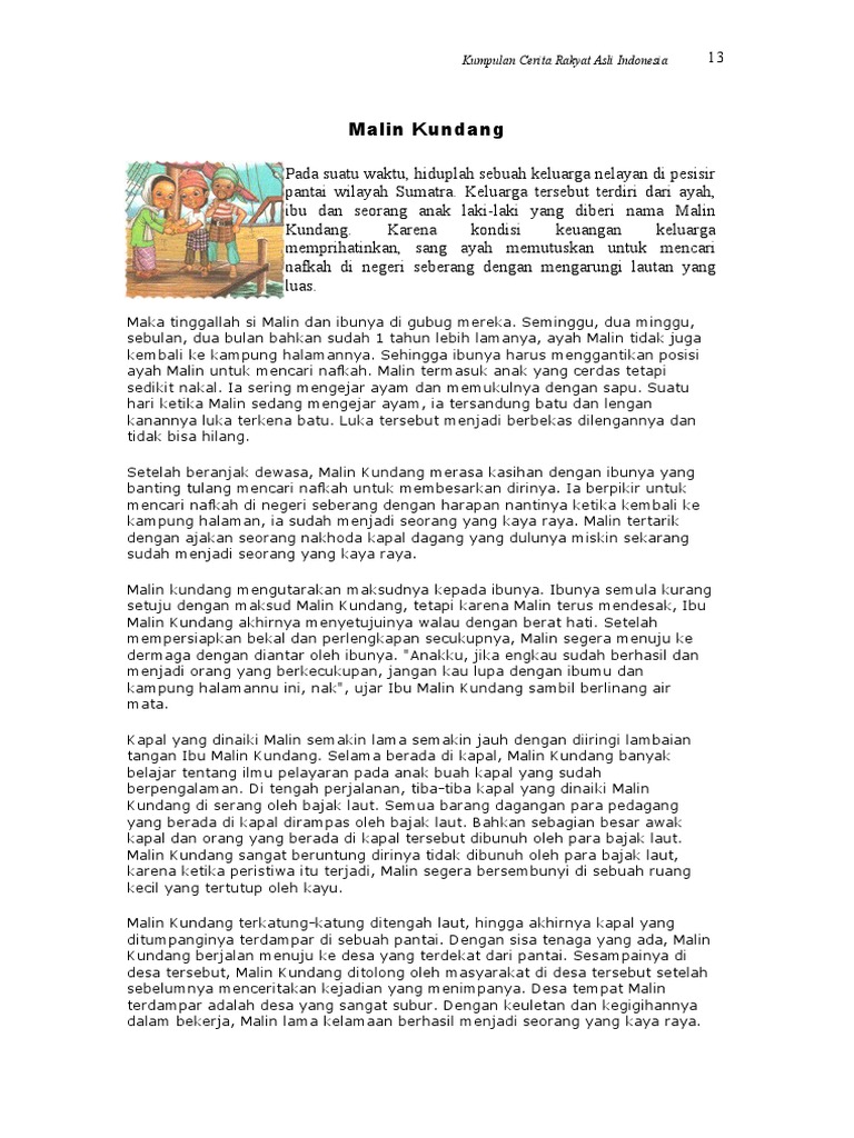 Malin Kundang | PDF