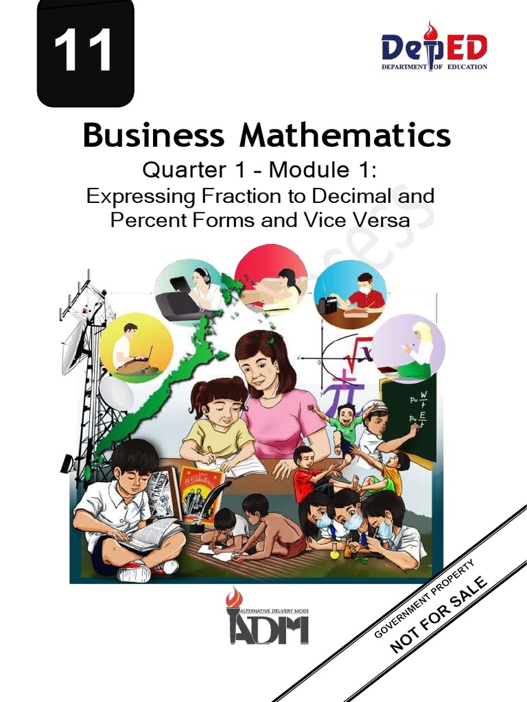 Senior 11 Business Mathematics q1 m1 For Printing | PDF | Mathematics | Arithmetic