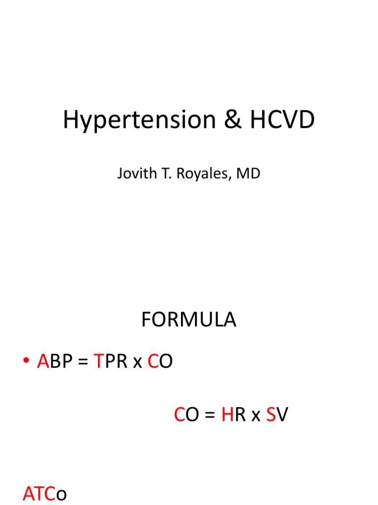 Hypertension Final | PDF | Adrenal Gland | Hypertension