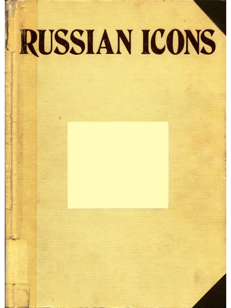 Russian Icons - Father Vladimir Ivanov 1987 | PDF