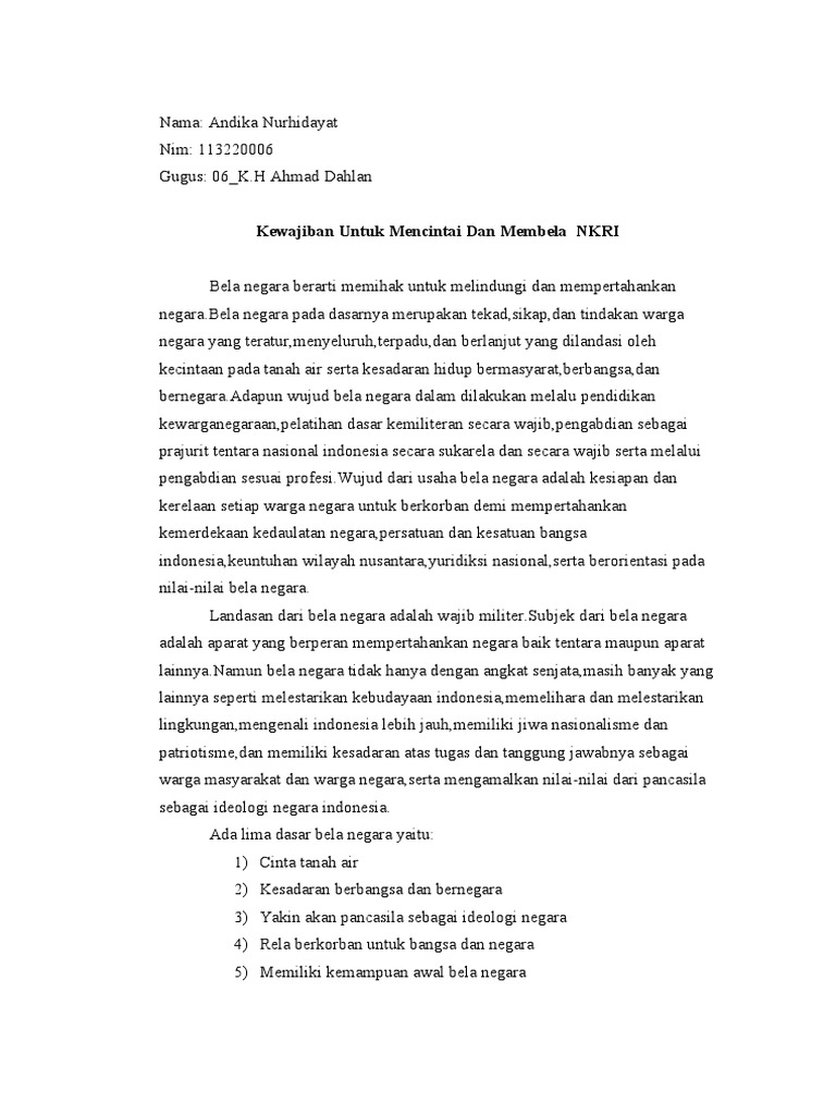 File Tugas Essai Pkkbn | PDF