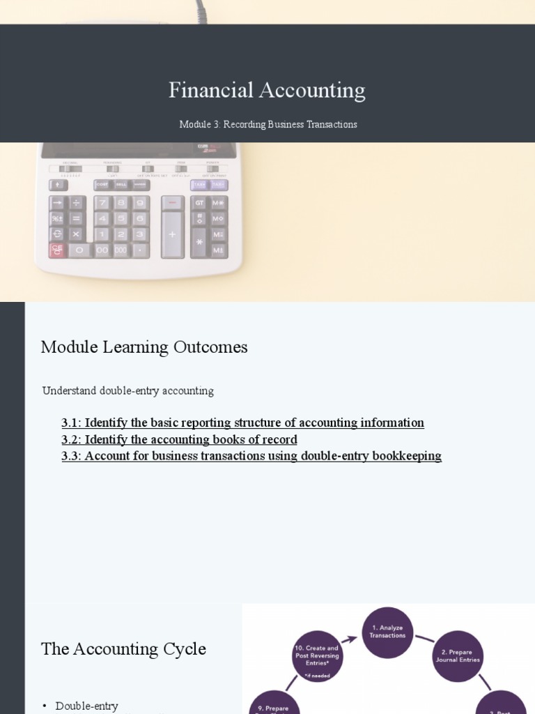 Double-Entry Accounting Basics | PDF | Debits And Credits | Bookkeeping