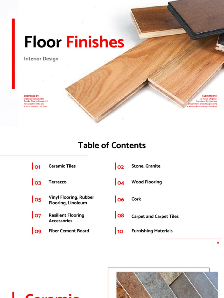 Interior Market Survey_Floor Finishes | PDF