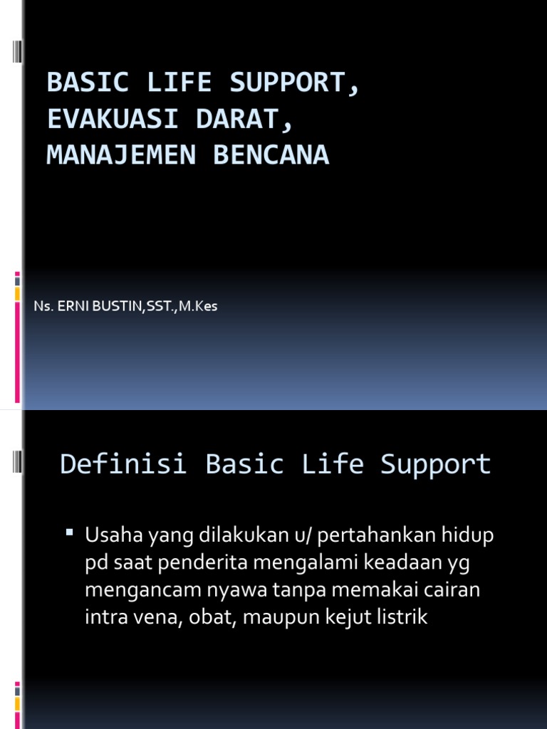 Basic Life Support | PDF