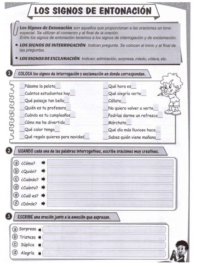 Signos de Entonación | PDF
