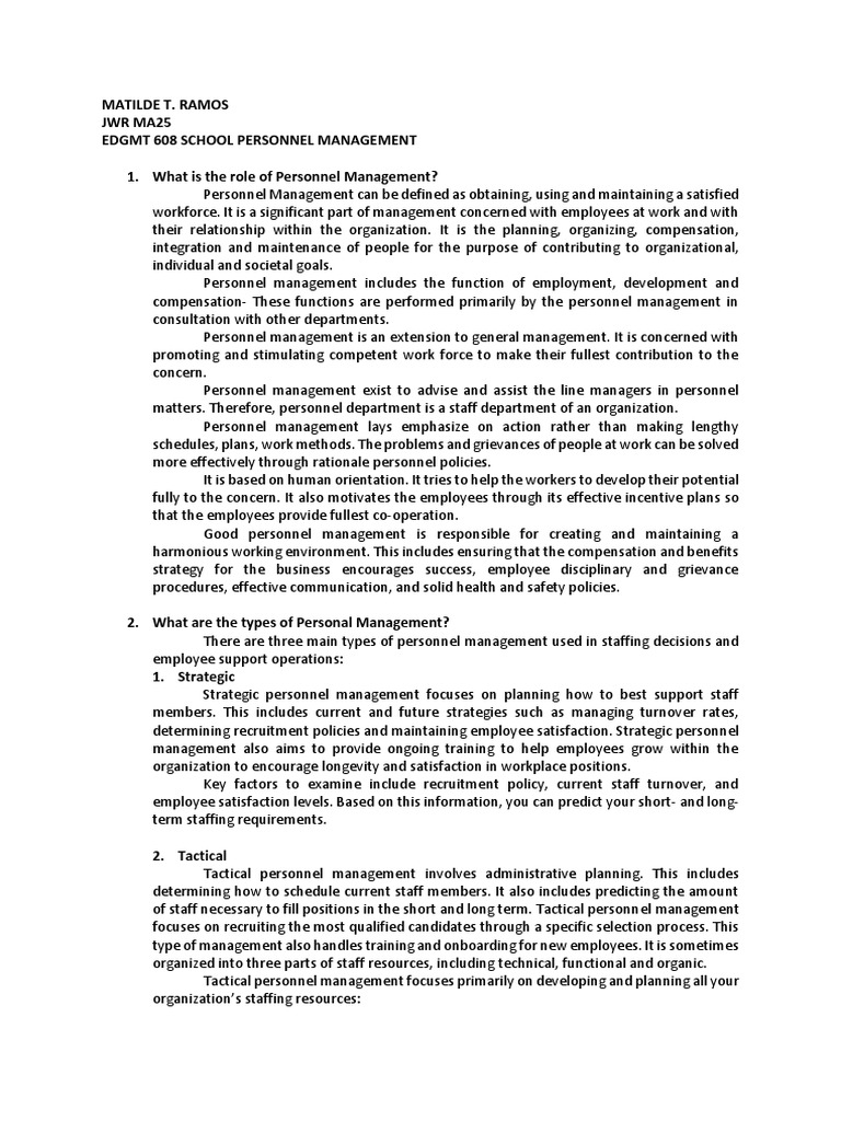 Assignment in EDGMT 608 | PDF | Self-Improvement