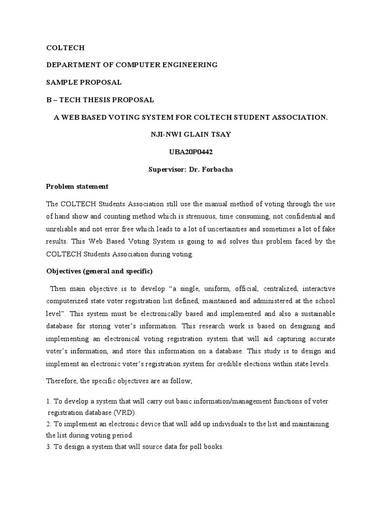 Nji-Nwi Glain Tsay Project Proposal | PDF | Databases | System