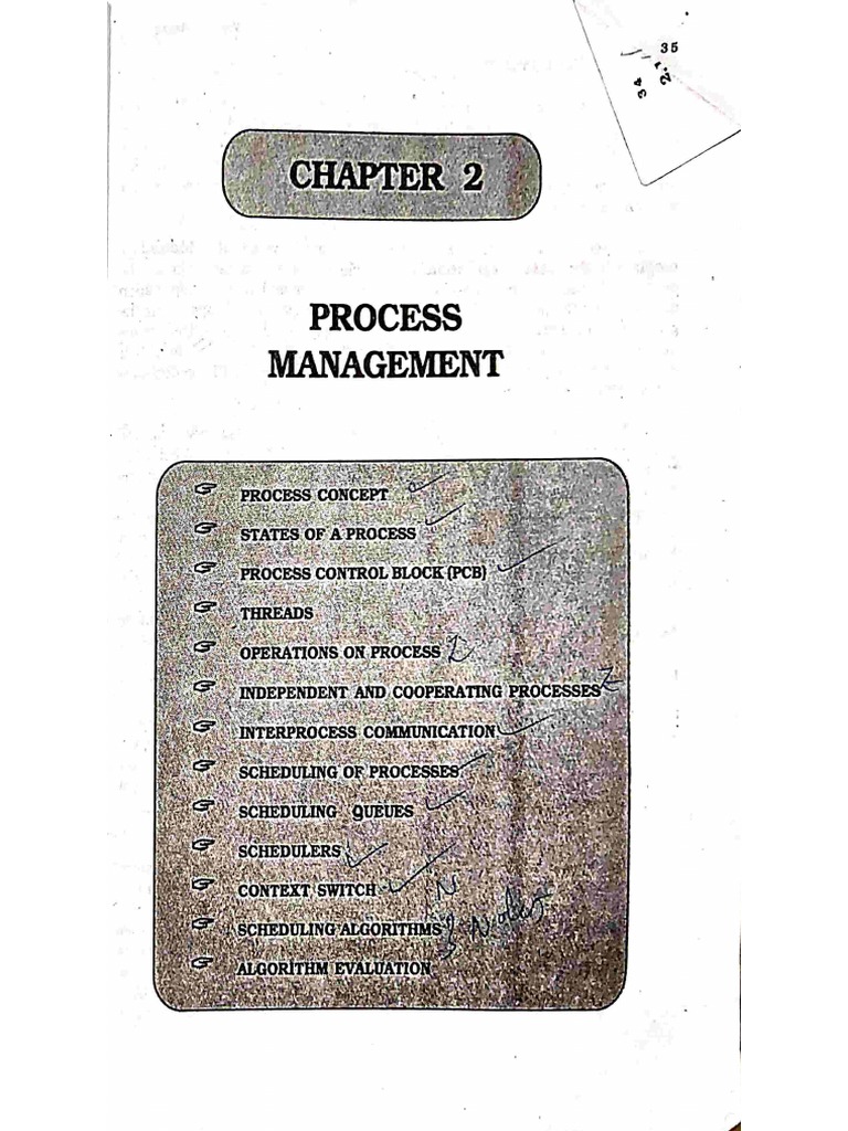 Os 2 Chp Pdf Process Computing Scheduling Computing 