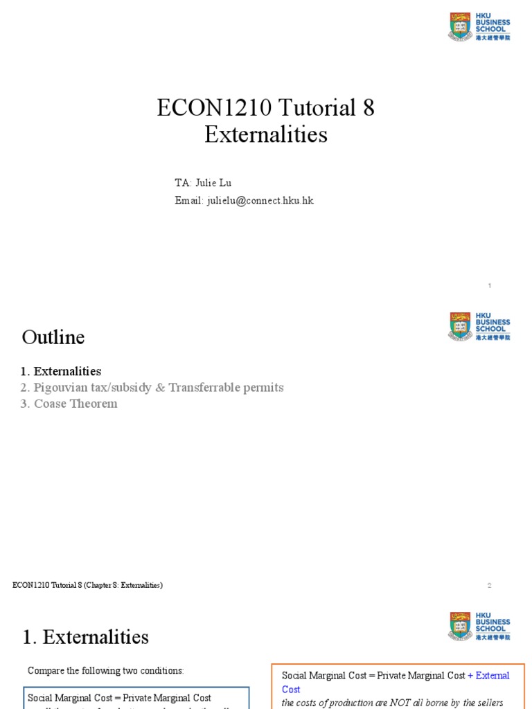 ECON1210 Tutorial 8 Full Version | PDF | Business