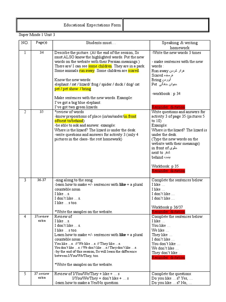 EEF SM 1 Unit 3 | PDF | Syntax | Grammar