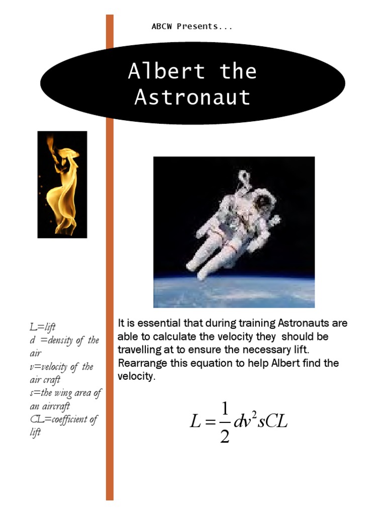ABCW Presents - Rearranging Real Life Equations | PDF