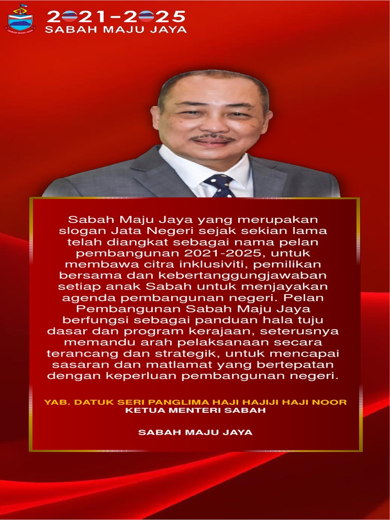 Halatuju Sabah Maju Jaya | PDF