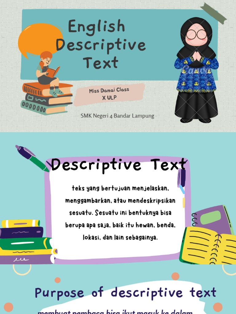 Descriptive Text | PDF | Syntax | Grammar