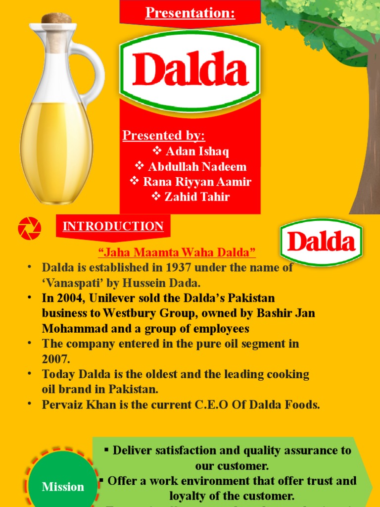 Dalda Foods: Brand History and Ownership | PDF