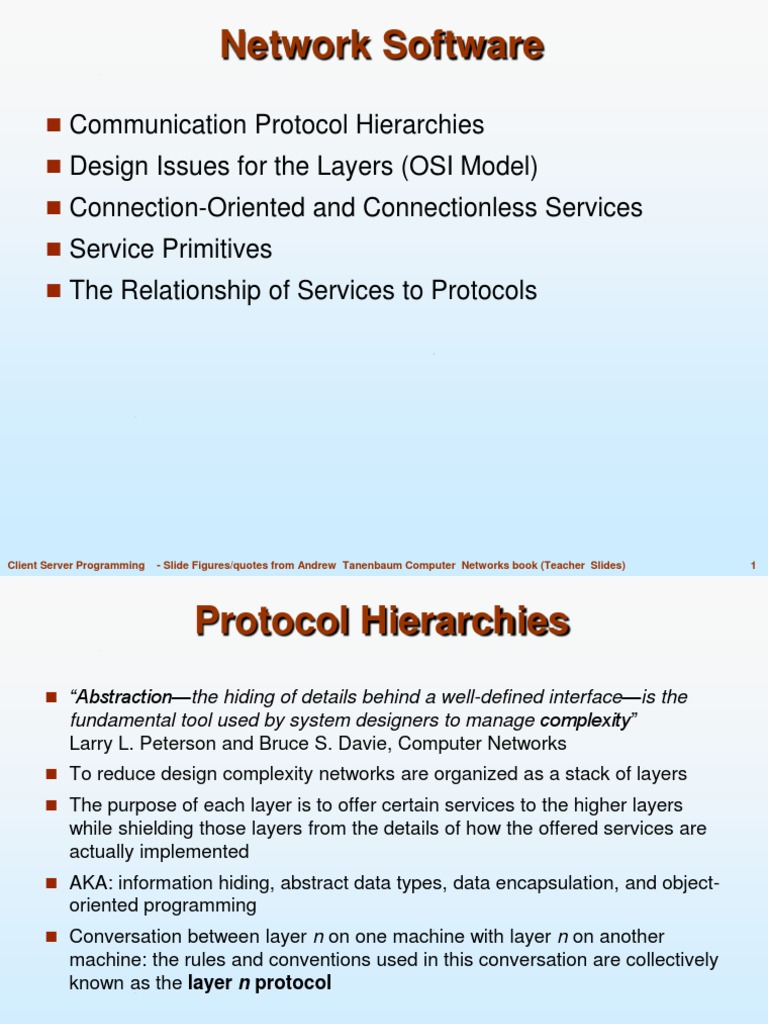 CNND Module 1 OSI Model-1-15 | PDF