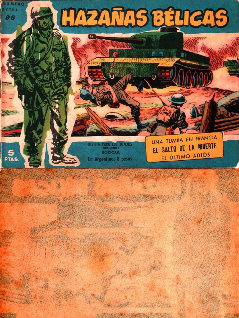Hazañas Bélicas Azul 096 | PDF